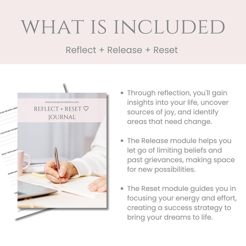 Reflect + Reset Journal - Year in Review - Etsy