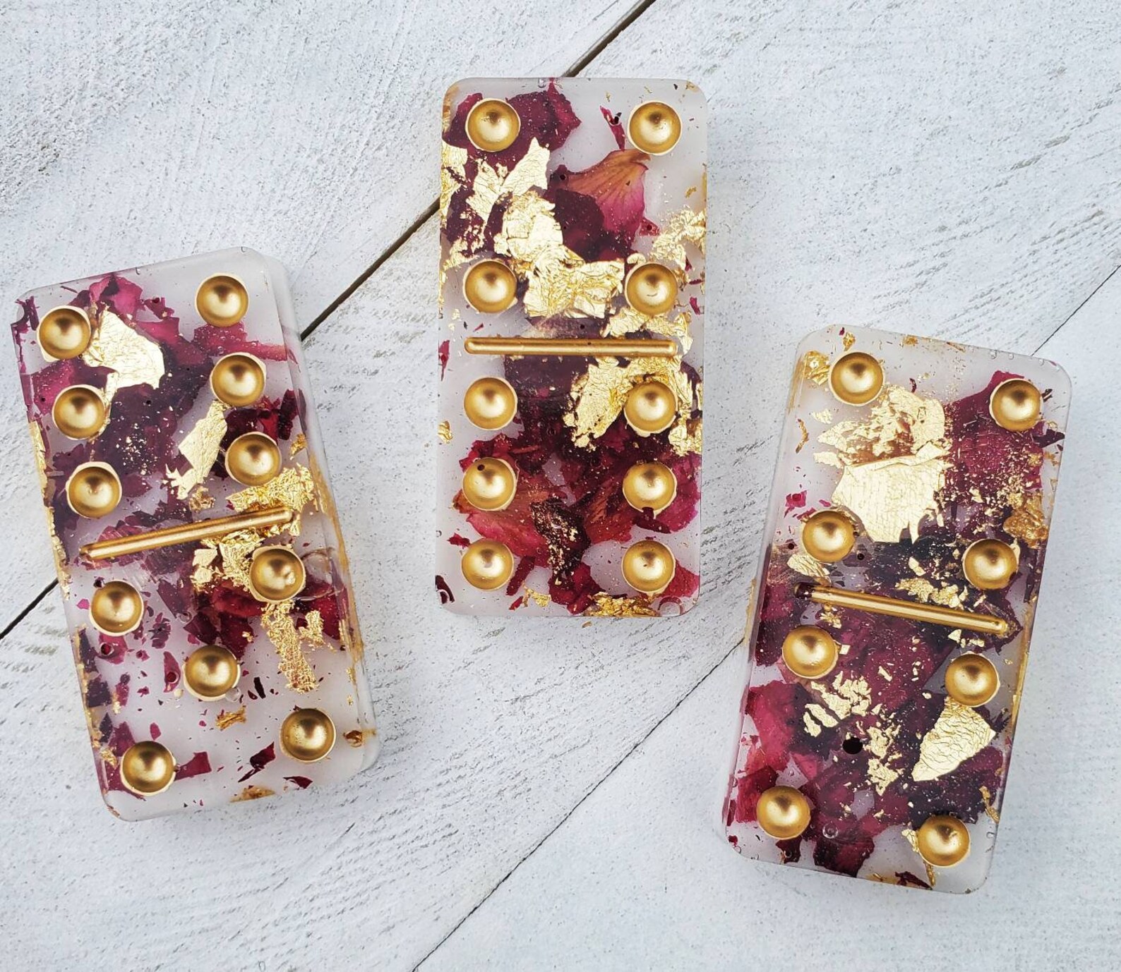 Resin Domino Set - Etsy