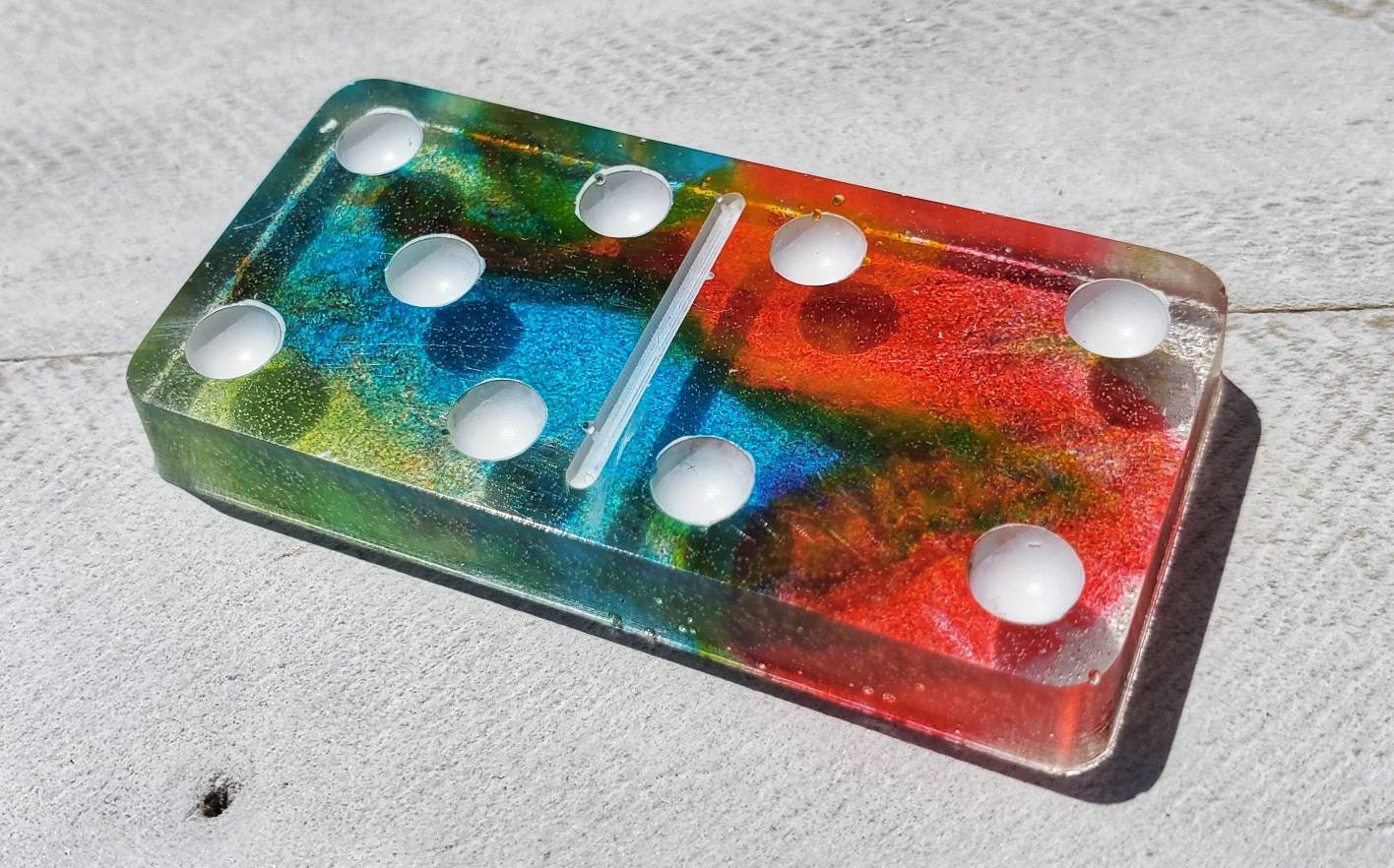 Resin Domino Set - Etsy