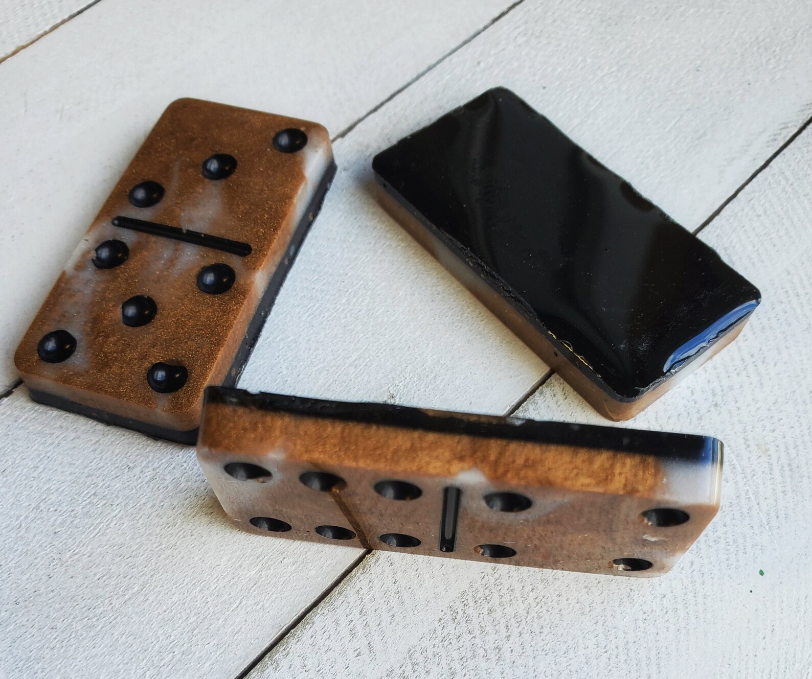 Resin Domino Set - Etsy