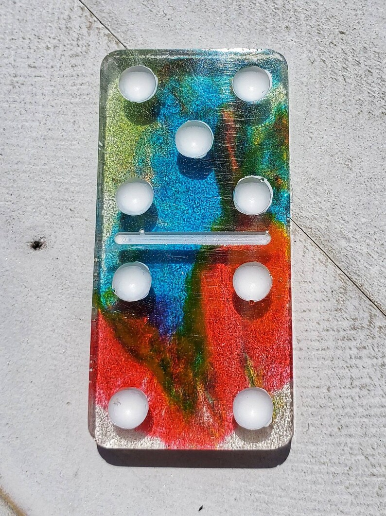 Resin Domino Set - Etsy