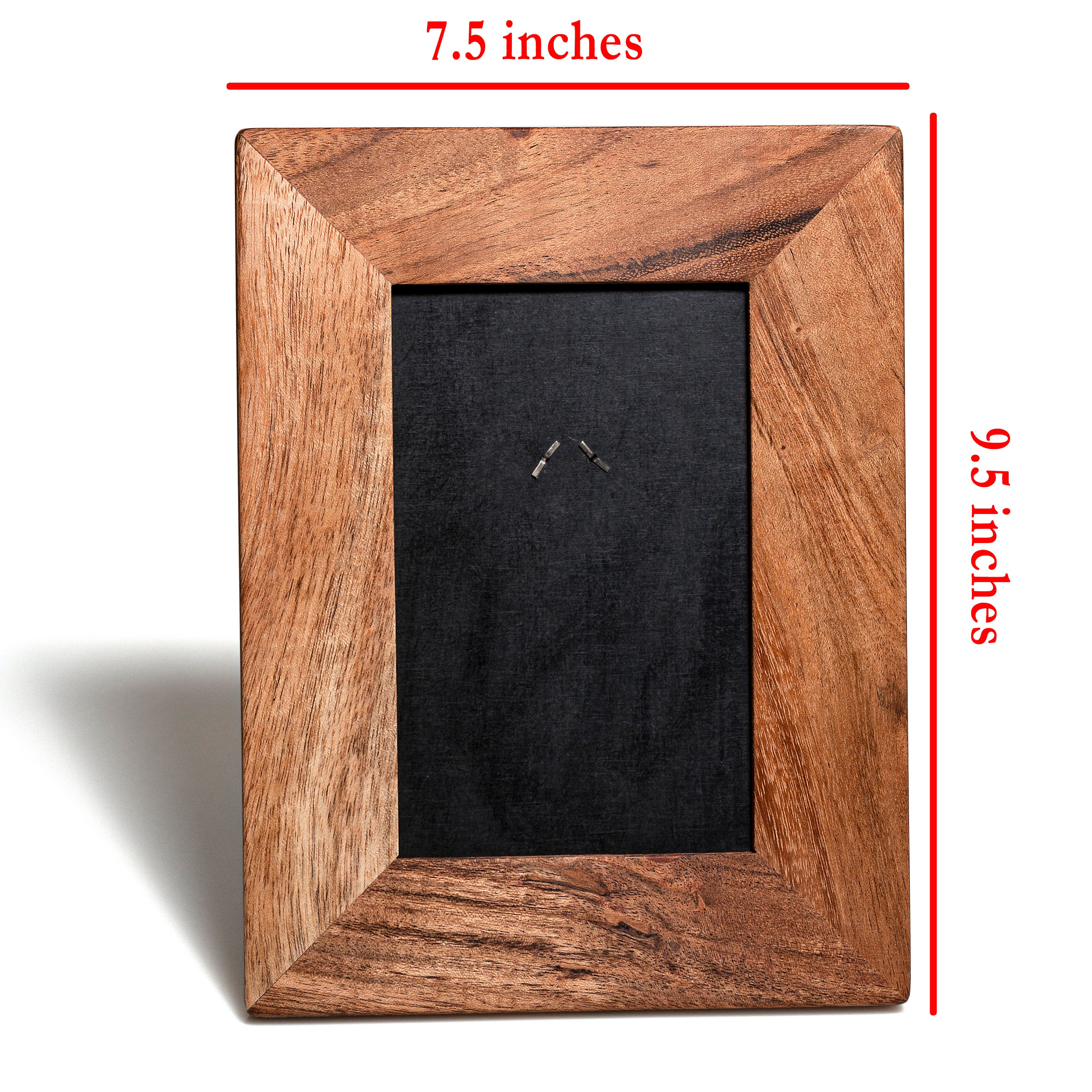 Handmade Wooden 5x7 Picture Frame, Handcrafted Picture Frame, Photo ...