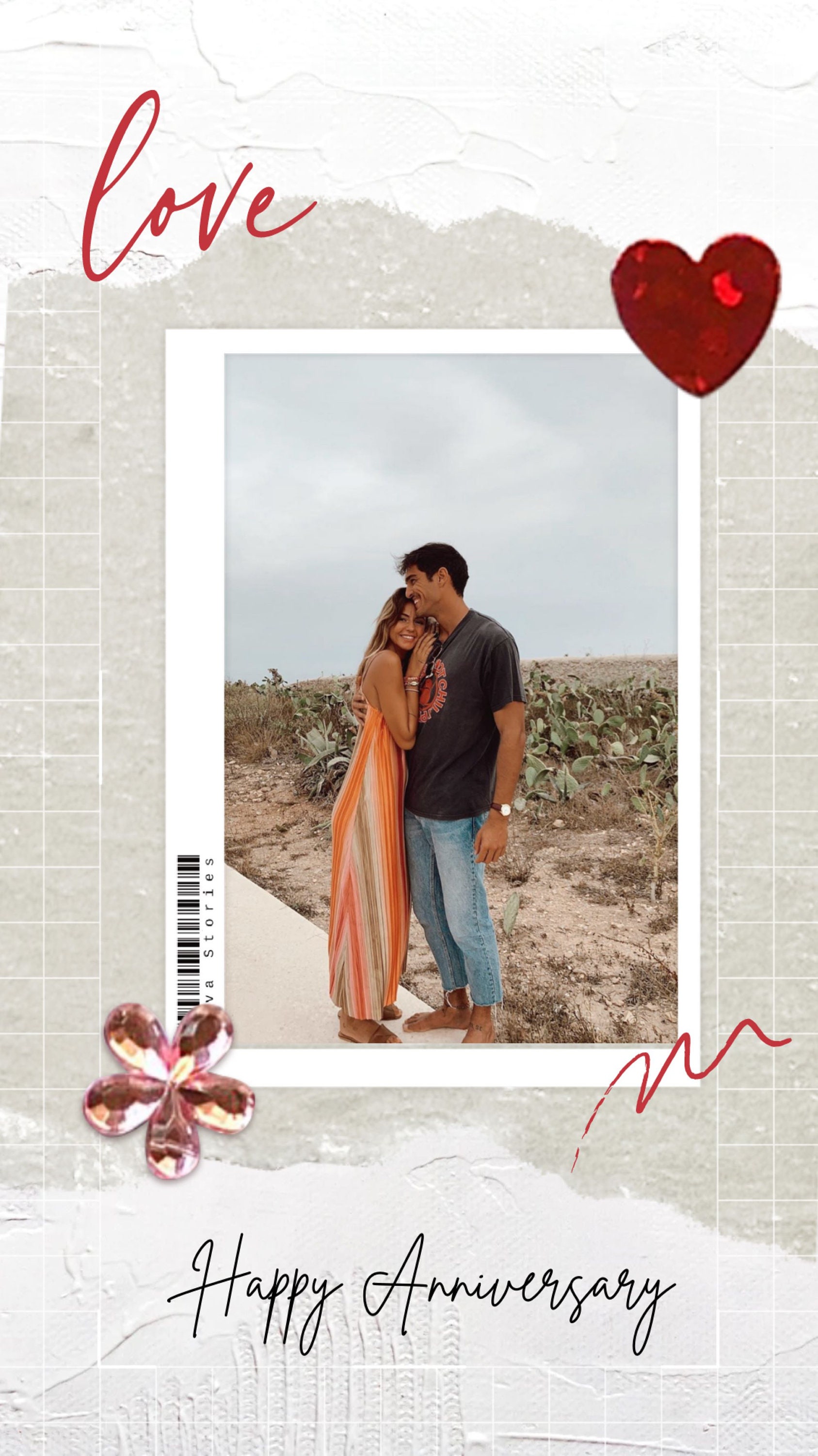 Personalized Anniversary Card I Unique Anniversary Card With Picture I ...