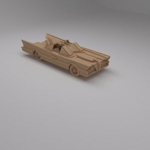 Batmobile Car - Laser Cut Files DXF CDR Vector Plans, Files Instant ...