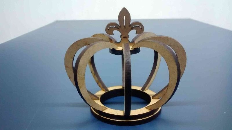 Crown Laser Cut File - Etsy