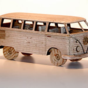 Volkswagen Bus (combi Van) VW Microbus DXF and CDR File Download - Etsy