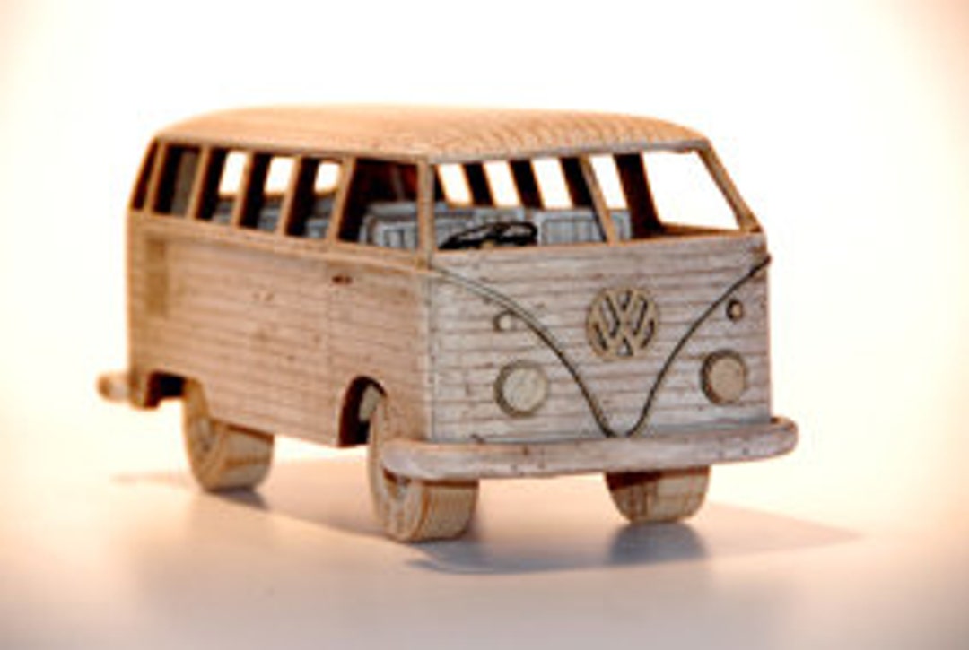 Volkswagen Bus (combi Van) VW Microbus DXF and CDR File Download - Etsy