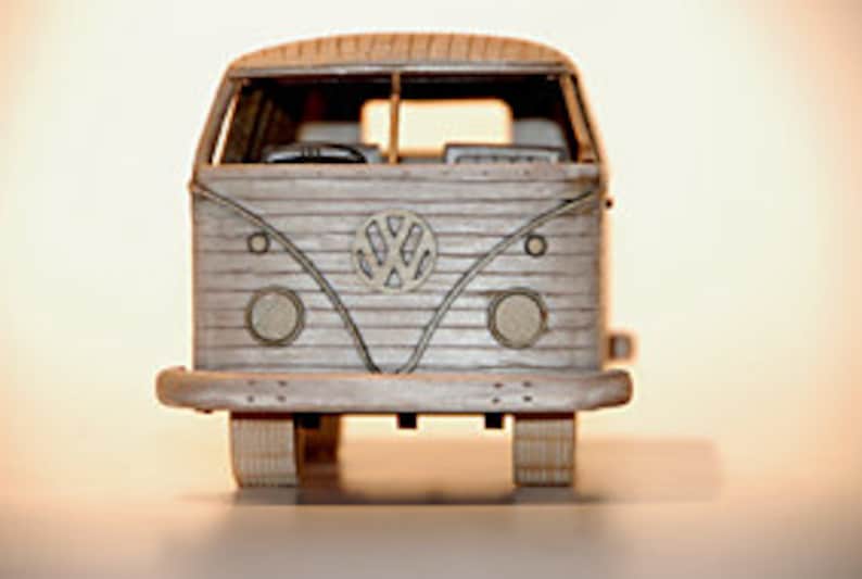 Volkswagen Bus combi Van VW Microbus DXF and CDR File Download - Etsy