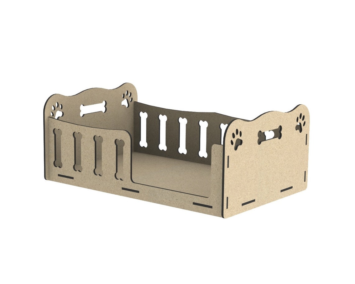 Dog Cat Animal Bed Laser Cut Pet Supplies File for Laser Cut, Dog Cat ...