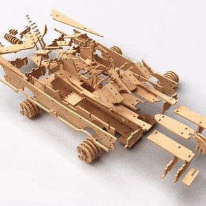 Batmobile Car - Laser Cut Files DXF CDR Vector Plans, Files Instant ...
