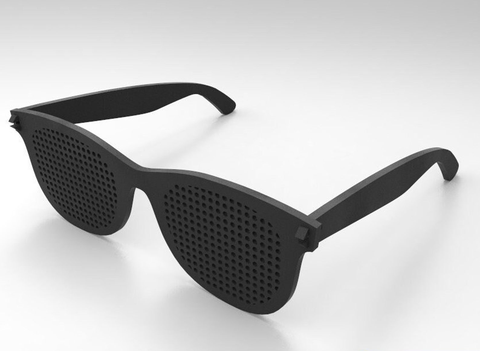 Laser Cut CDR and Dxf File Pin Hole Glasses Eye Vision Care Wearable ...