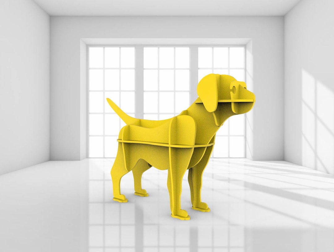 DXF and Cdr Dog Vector File Download - Etsy