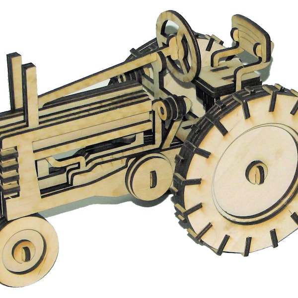 Tractor Model Kit Svg - Etsy