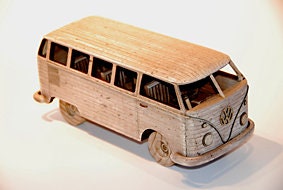 Volkswagen Bus combi Van VW Microbus DXF and CDR File - Etsy