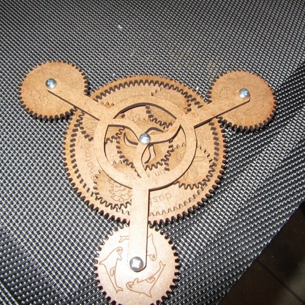 Laser Cut Gear Fidget - Etsy