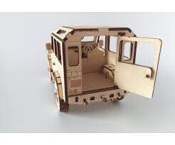 Laser Cut Wooden Kit of a Land Rover Defender SWB Defender 90 (2 Side ...