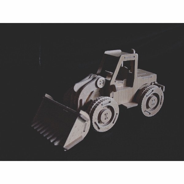 Digital Files, Wooden Project, DIY, Bulldozer, Fun Ideas - Etsy