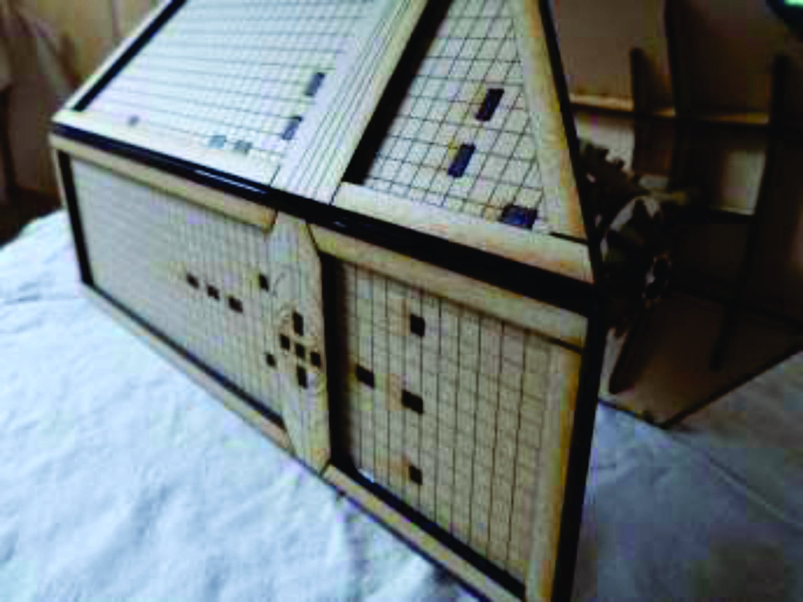 Darth Vader Tie_fighter_r14 ASCII (wood) Digital File for Lasercutting ...