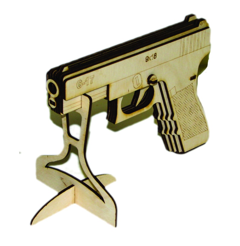 Gun for Kids | Toy Gun for Kids Guns & Darts Laser Cut File, DXF, PDF ...