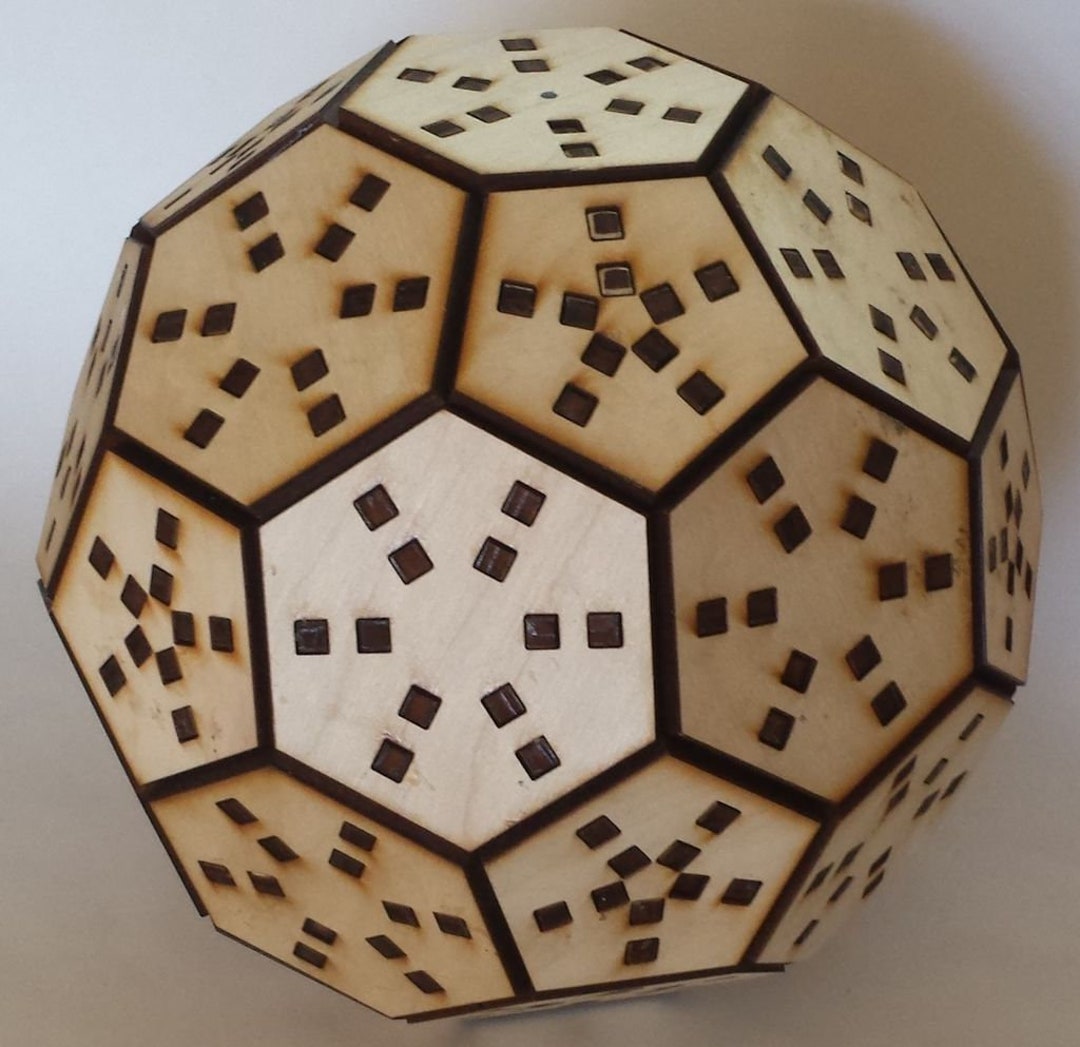 Soccer Ball. Laser Cut Files CDR, DXF Vector Plans, Glowforge Files ...