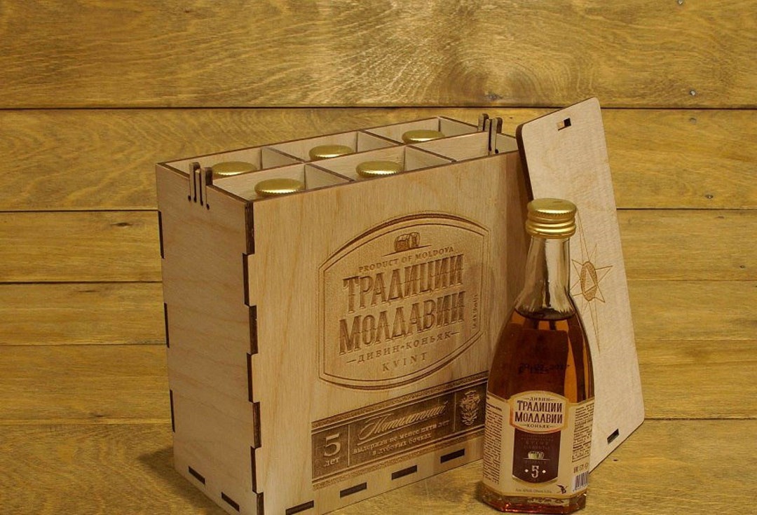 Laser Cut Wine Box Template Files Dxf and Cdr Download - Etsy