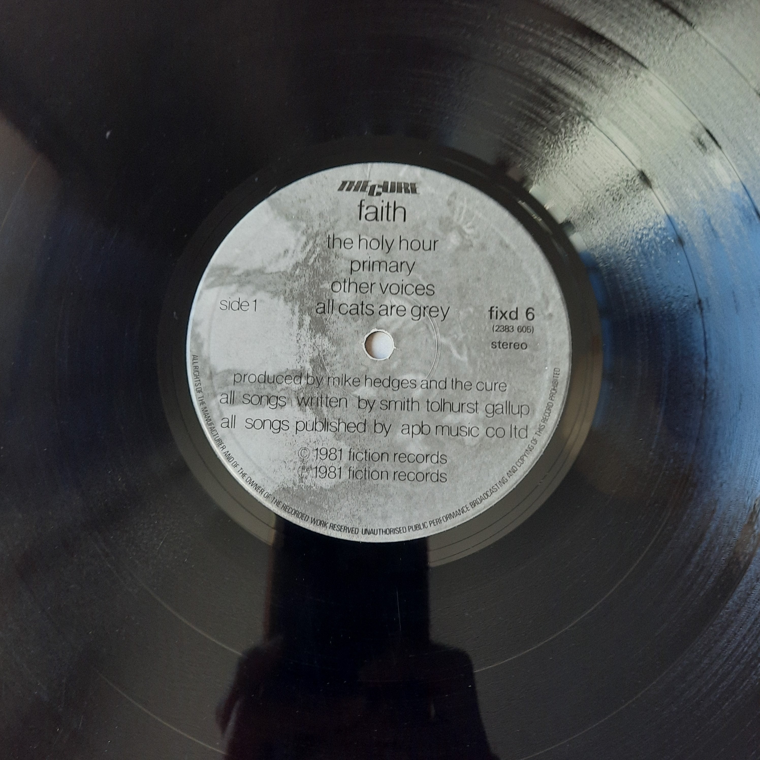 The Cure Faith LP Record 80's New Wave Vintage - Etsy