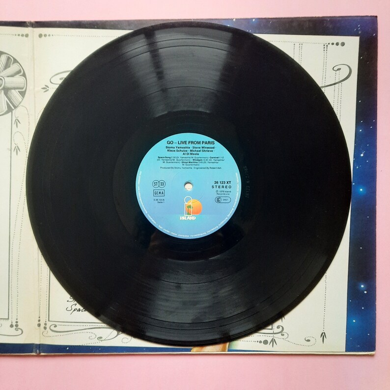 LP Record Stomu Yamashta's Go - Live From Paris | Stomu Yamashta, Steve ...