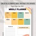 Printable Weekly Planner | Goodnotes Week Planner | 2023 Digital ...