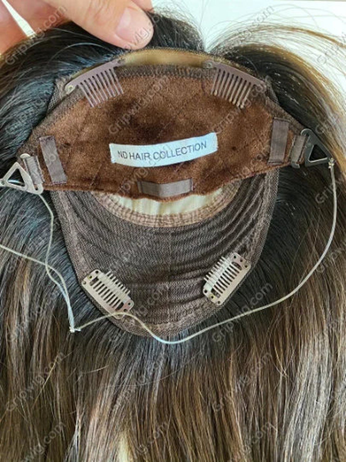 Topgrip No-slip Comfort Band to Secure Small Toppers & Wiglets ...