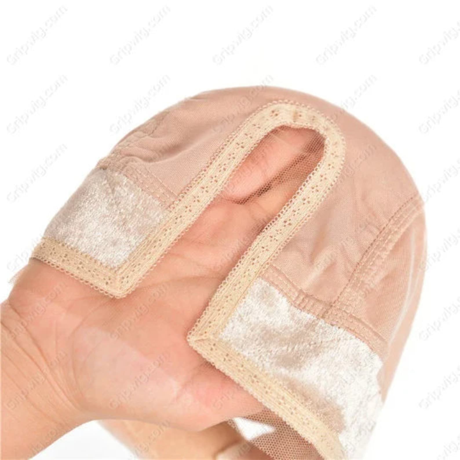 Lace Wig Grip Cap | Silk Cap With Built in Velcro Headband | Non Slip ...