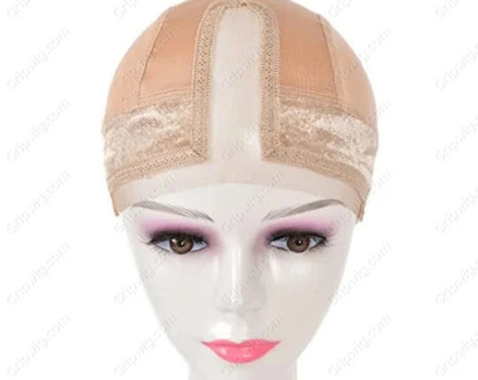Lace Wig Grip Cap | Silk Cap With Built in Velcro Headband | Non Slip ...