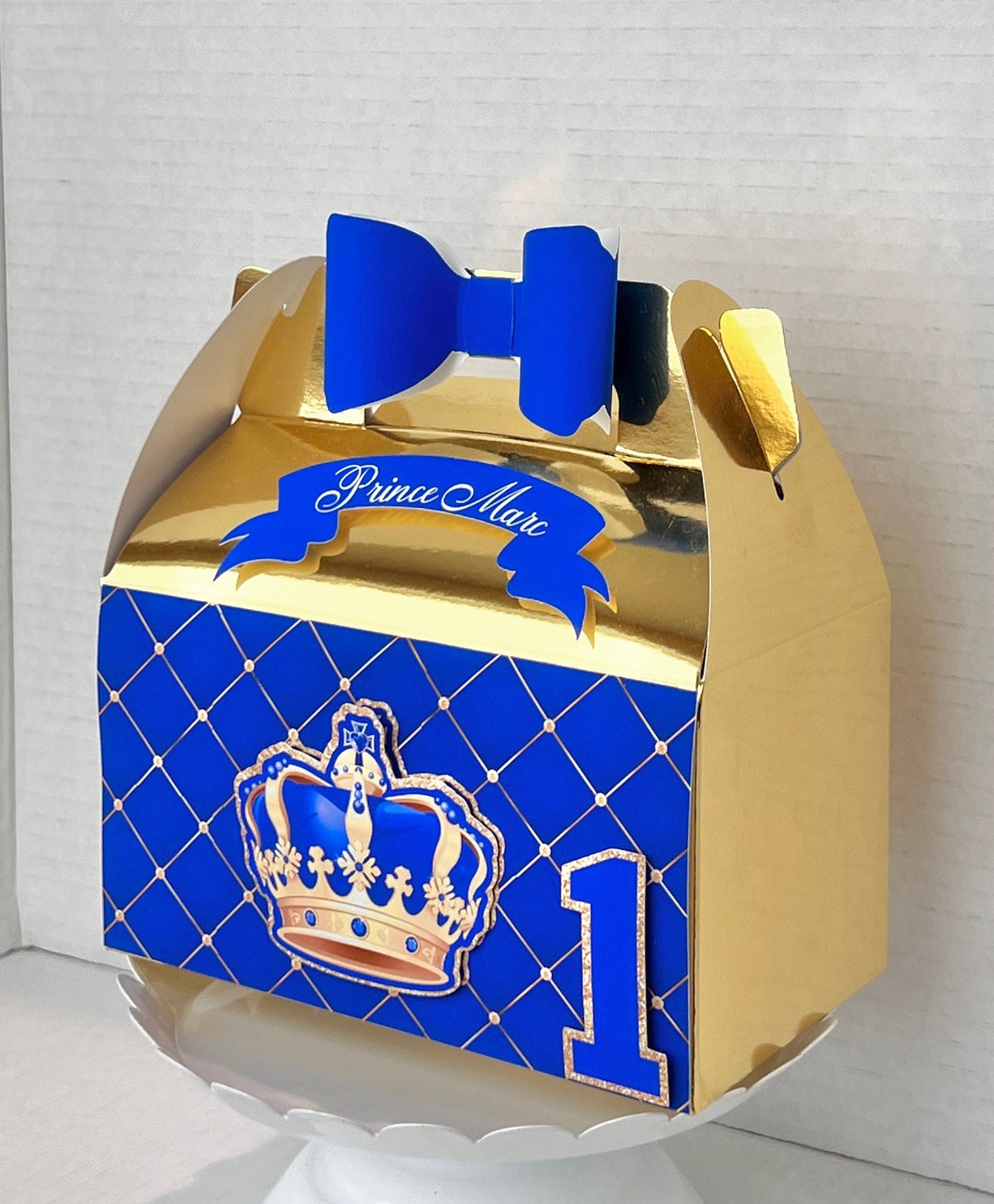Favor Box Prince Prince Box Party Decoration Favor Box Party - Etsy