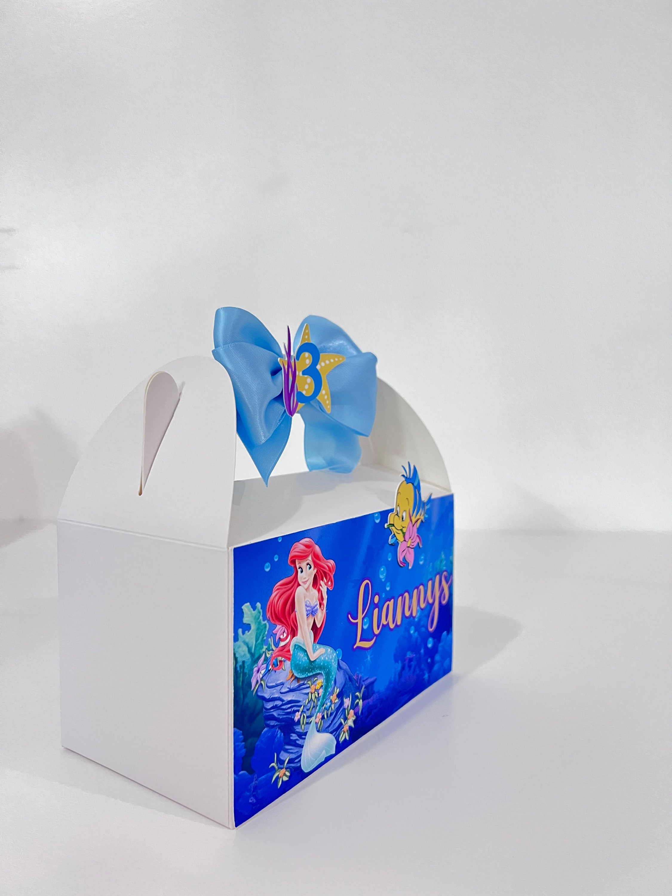 Little Mermaid Ariel Birthday Party Mermaid Ariel Party Box - Etsy