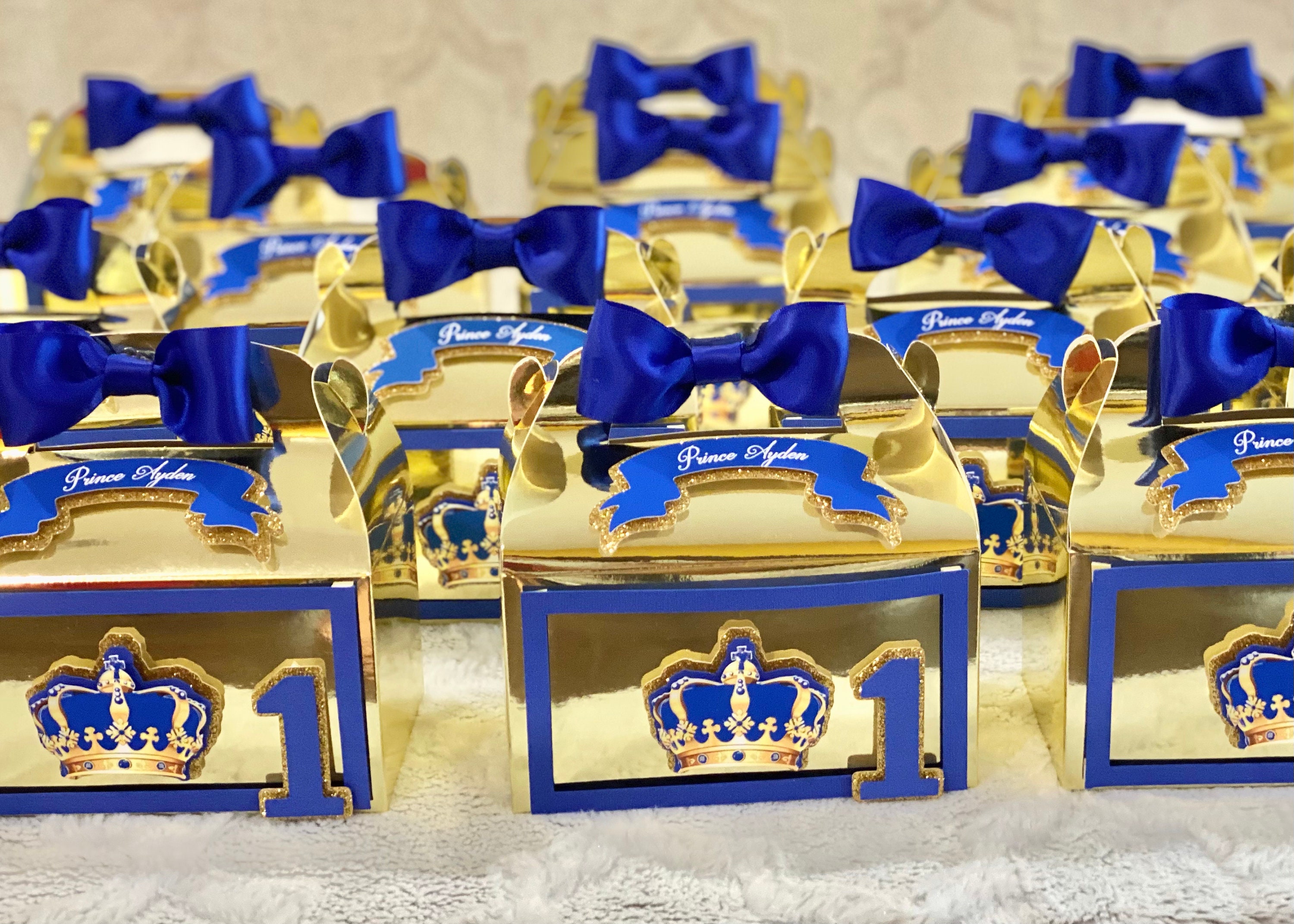 Favor Box Prince Prince Box Party Decoration Favor Box Party - Etsy