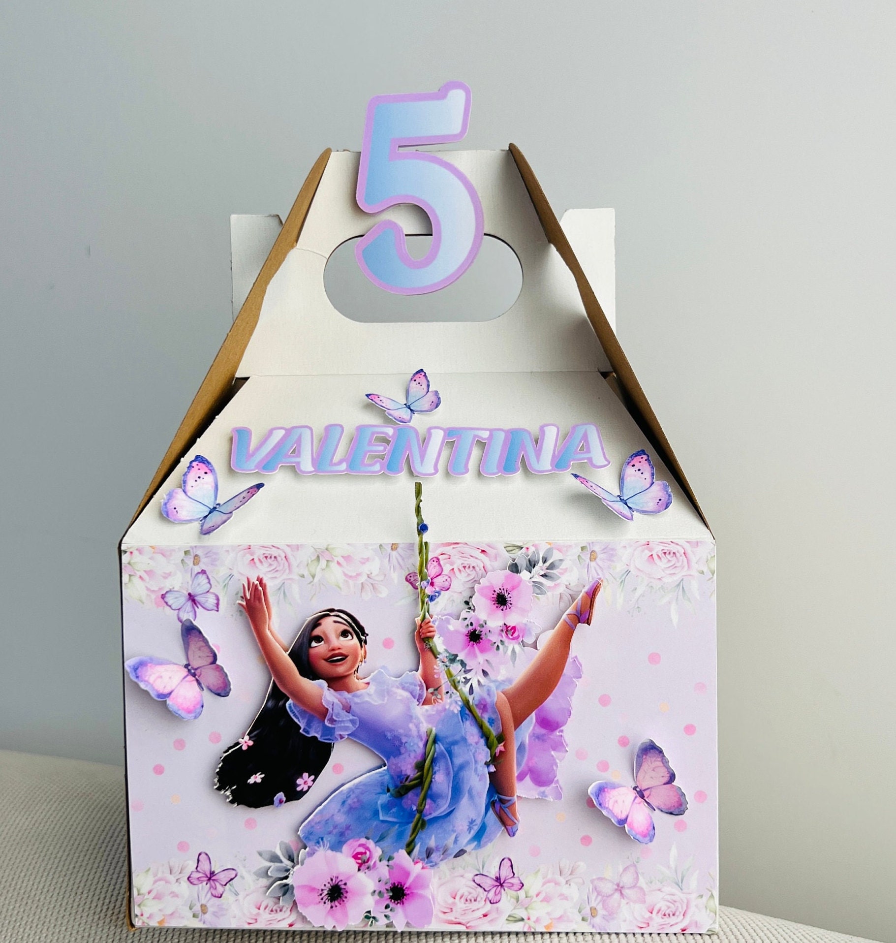 Encanto Gable Box Encanto Birthday Party Decoration Box - Etsy