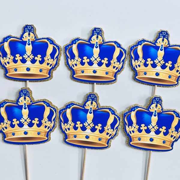 Prince Cupcake Toppers - Etsy