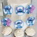 Stitch Cupcake Topper Stitch Topper Party Decor Stitch - Etsy