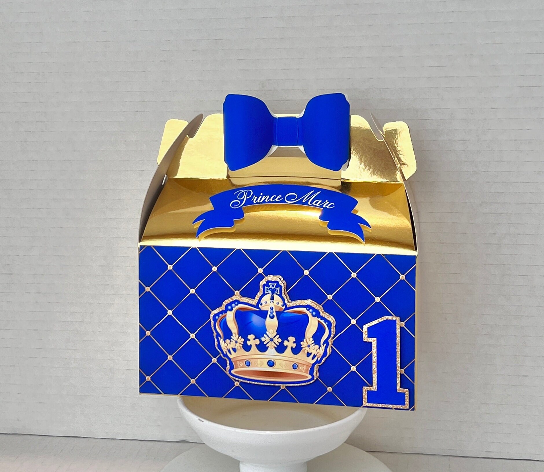 Favor Box Prince Prince Box Party Decoration Favor Box Party - Etsy
