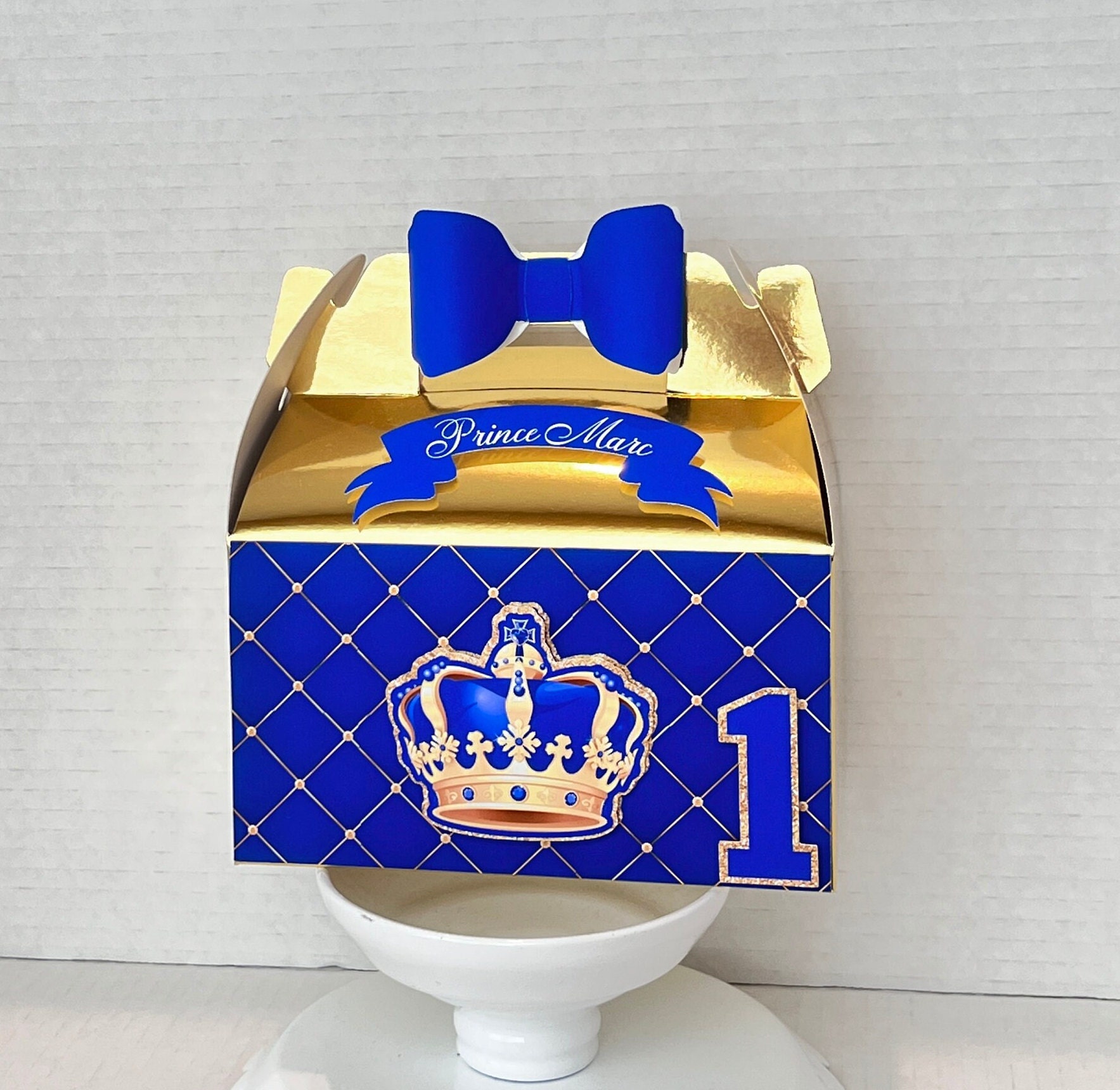 Favor Box Prince Prince Box Party Decoration Favor Box Party - Etsy