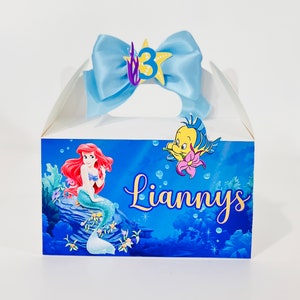 Little Mermaid Ariel Birthday Party, Mermaid Ariel Party Box Ariel ...