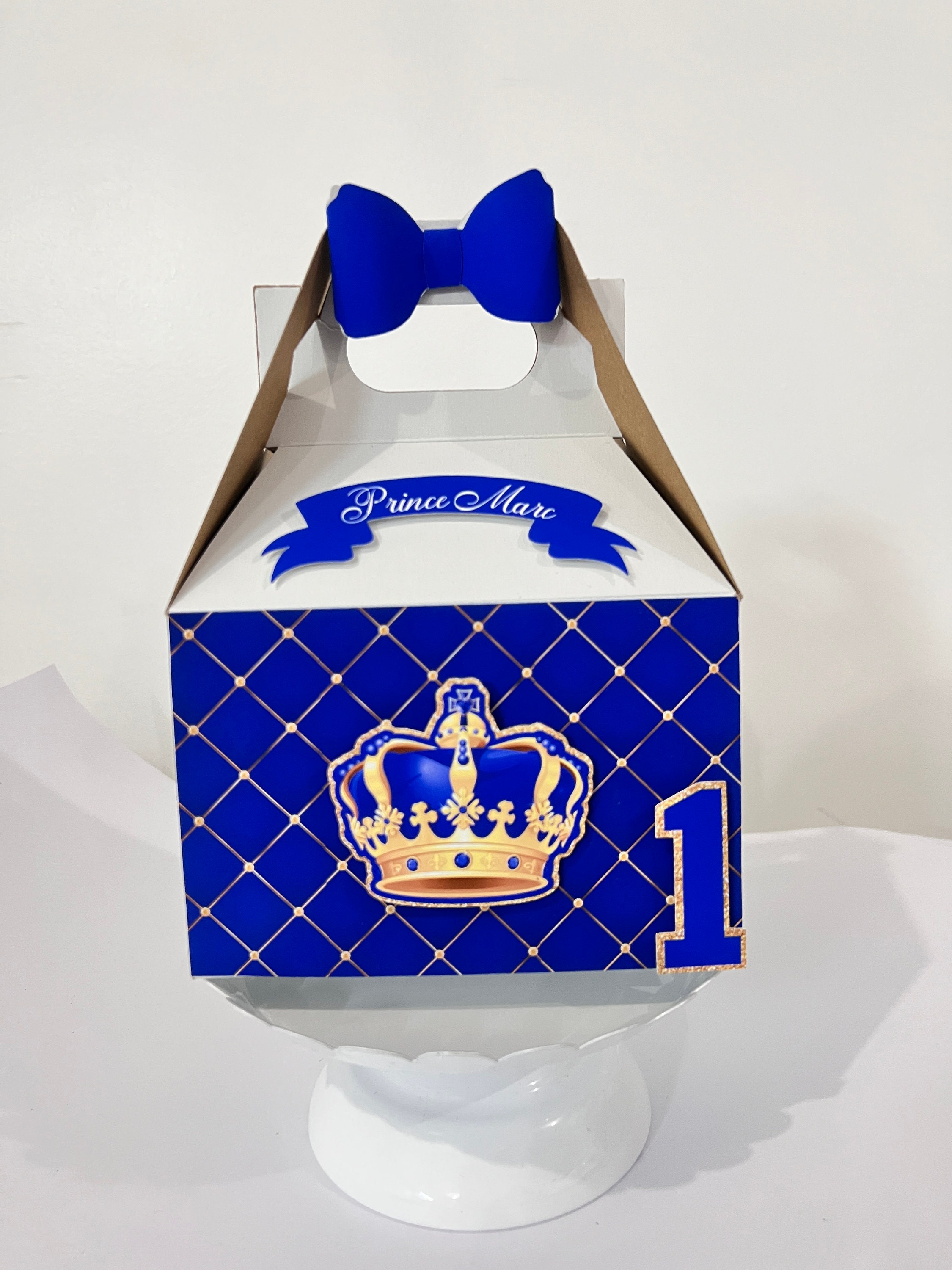 Favor Box Prince Prince Box Party Decoration Favor Box Party - Etsy