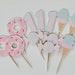 Ice Cream Cupcake Toppers Theme, Set of 12, Birthday, Ice Cream ...