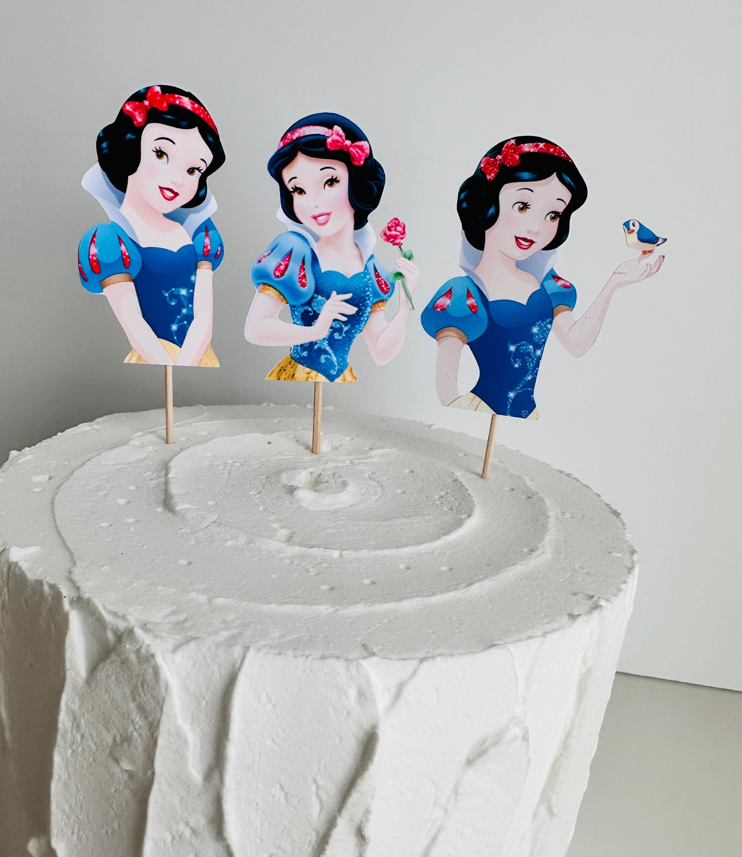 Snow White Toppers/snow White Party Decorations/snow White - Etsy