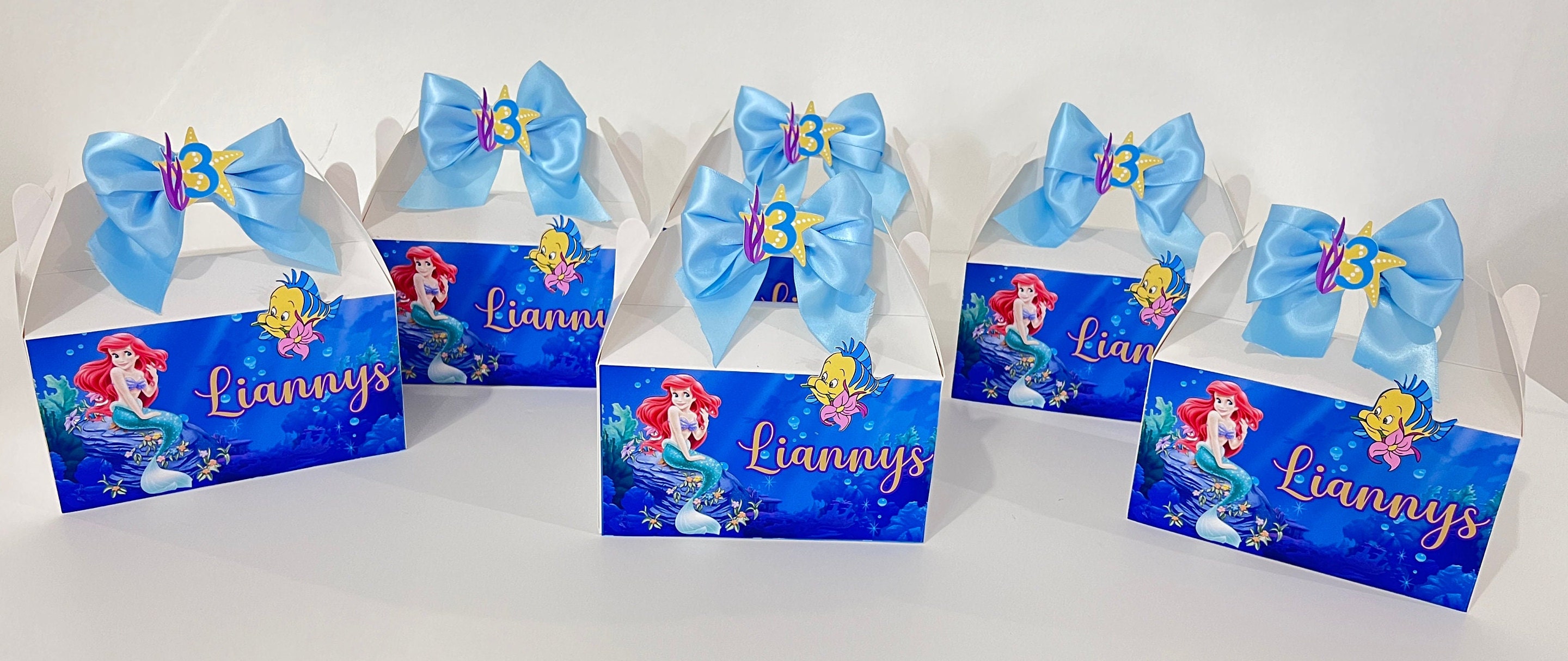 Little Mermaid Ariel Birthday Party Mermaid Ariel Party Box - Etsy