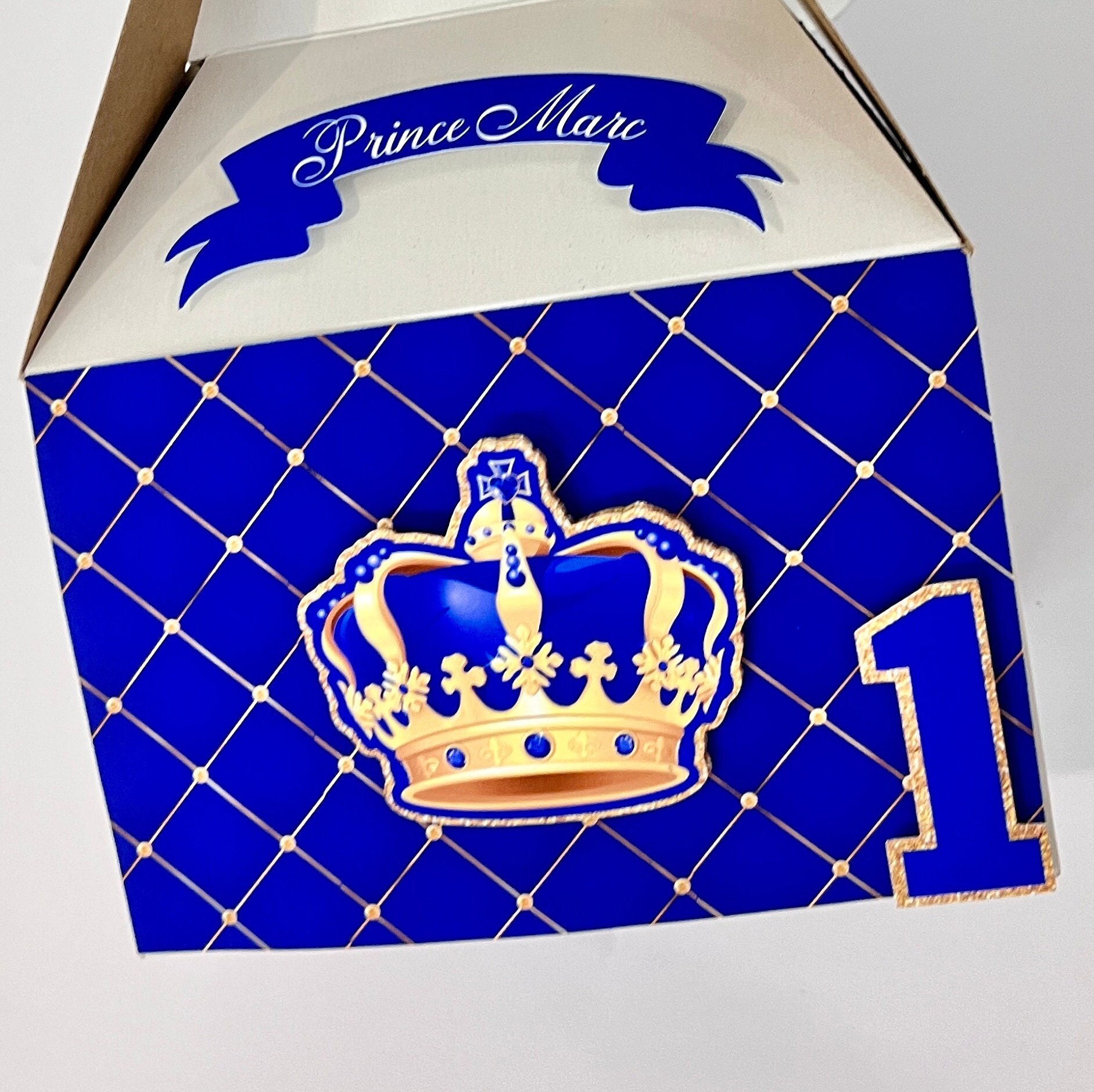 Favor Box Prince Prince Box Party Decoration Favor Box Party - Etsy