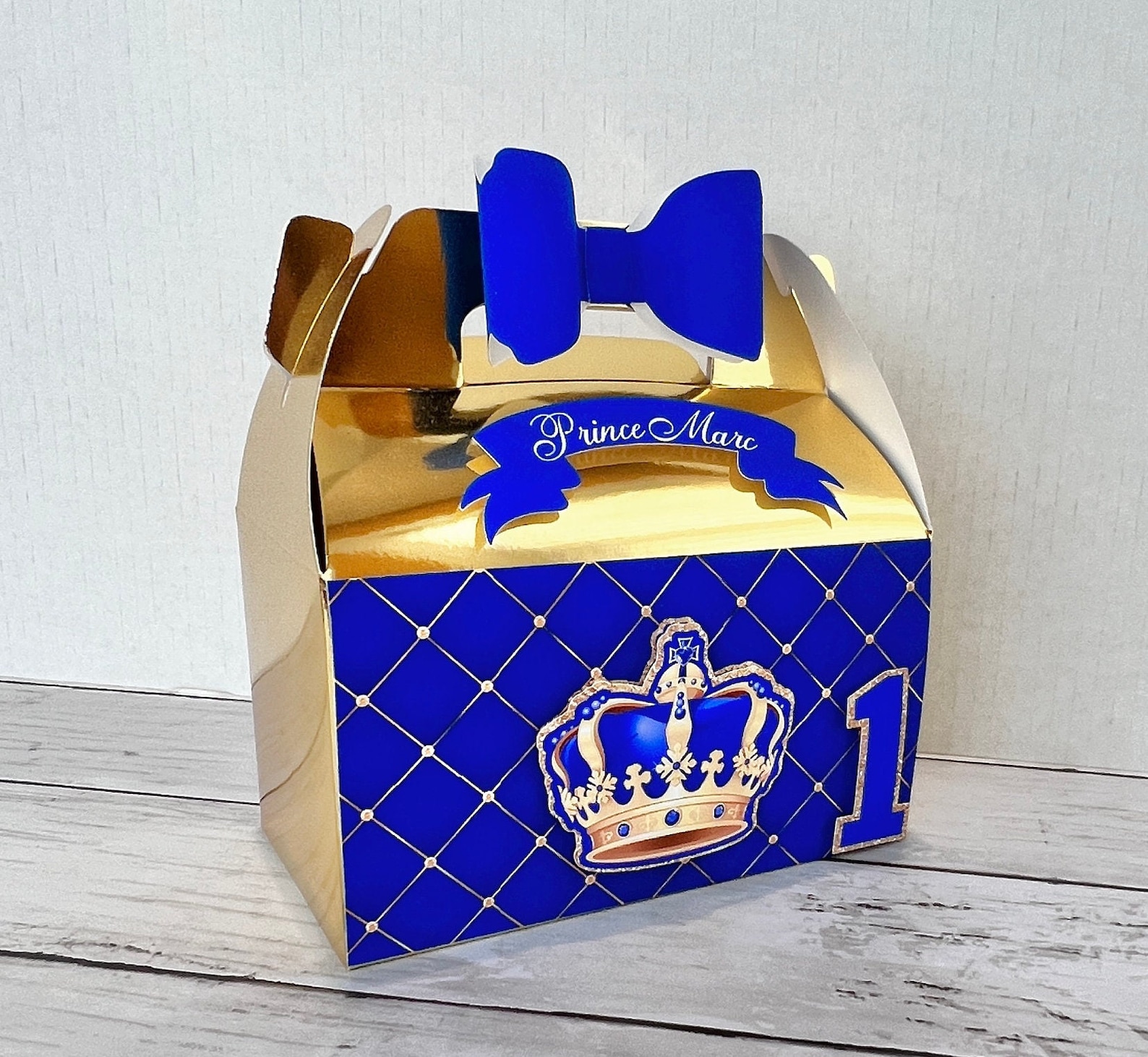 Favor Box Prince Prince Box Party Decoration Favor Box Party - Etsy
