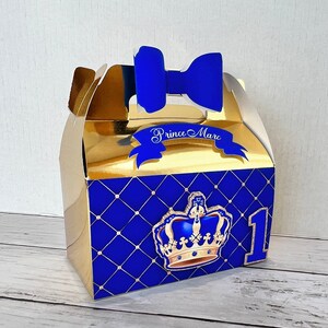 Favor Box Prince, Prince Box Party Decoration, Favor Box Party Decor ...