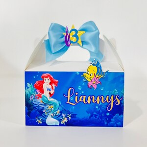 Little Mermaid Ariel Birthday Party, Mermaid Ariel Party Box Ariel ...