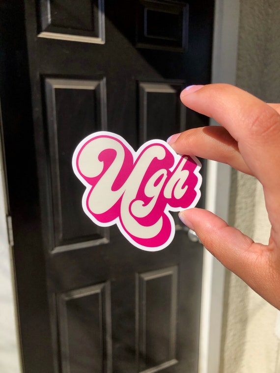 UGH Sticker Vinyl Die Cut Sticker - Etsy