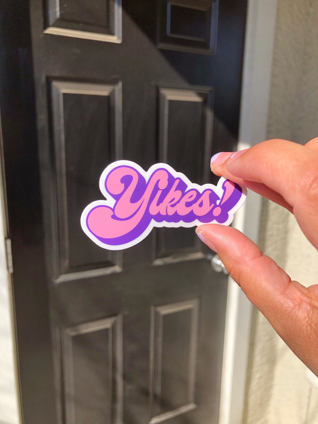 YIKES! Sticker Vinyl Die Cut Sticker - Etsy